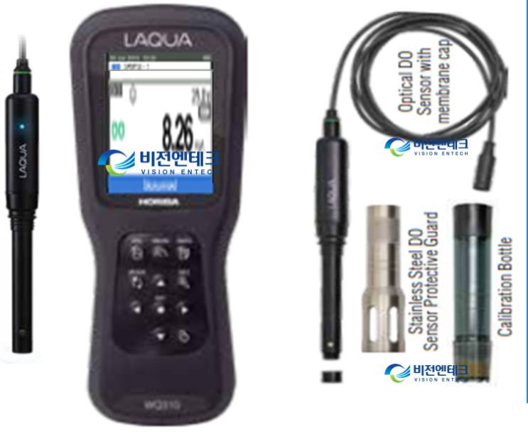 광학식용존산소측정기, 휴대용용존산소측정기, Optical DO Meter, WQ310, HORIBA LAQUQ WQ310 ...