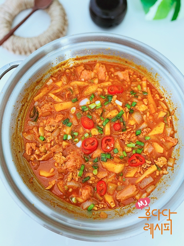 백종원 감자짜글이 만드는 법 스팸 돼지고기 고추장찌개 레시피 스팸요리 네이버 블로그