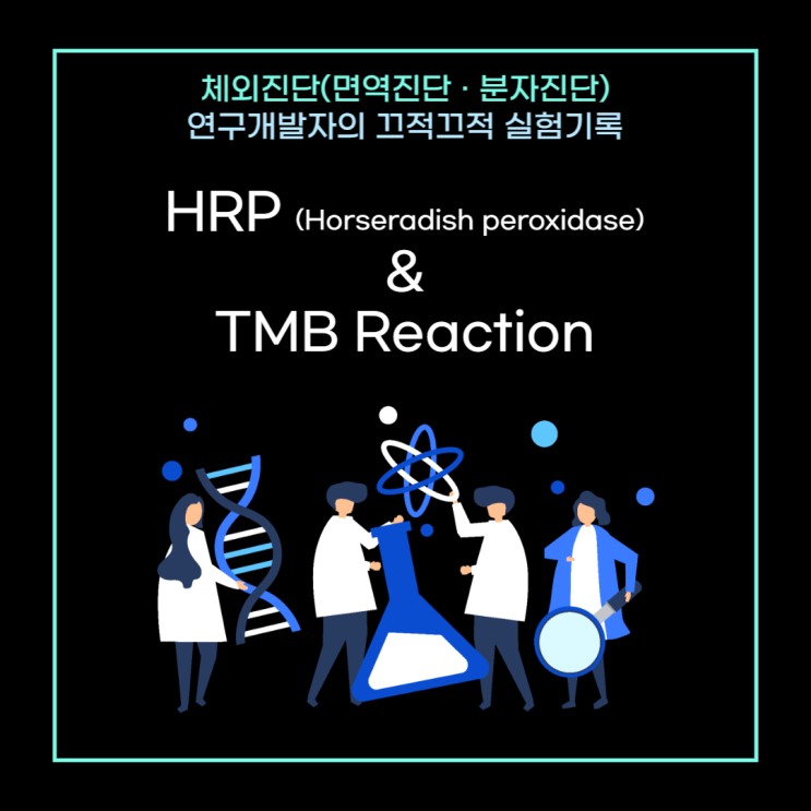 Immunoassay 발색반응 :: HRP 란? TMB Reaction 이란? : 네이버 블로그