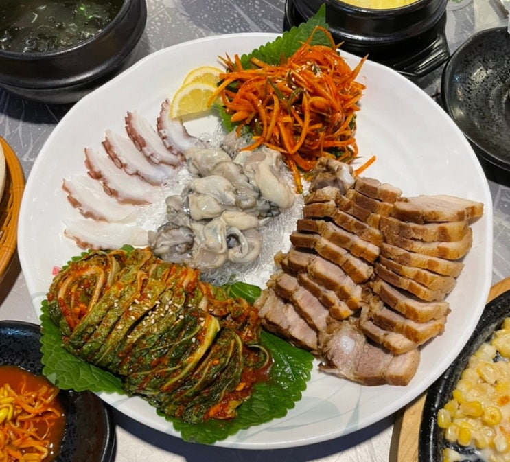 굴보쌈의 계절이 돌아왔다 가볍게 굴보쌈을 즐기기 좋은 목포 다도해 포차 네이버 블로그