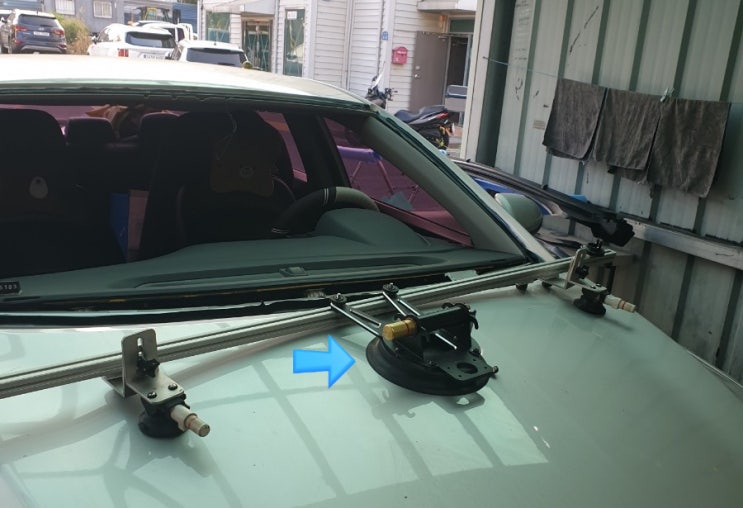 자동차유리 교환 장착기 proset setting tool 개조 및 보완 사용기by 김해경민자동차유리 : 네이버 블로그