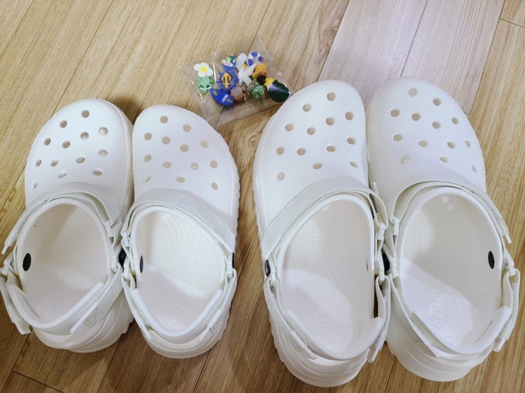 신혼여행준비1 커플신발 크록스 클래식 하이커 클로그그냥예쁘잖아너무편하잖아야광지비츠 성인남자지비츠 추천내돈내산후기