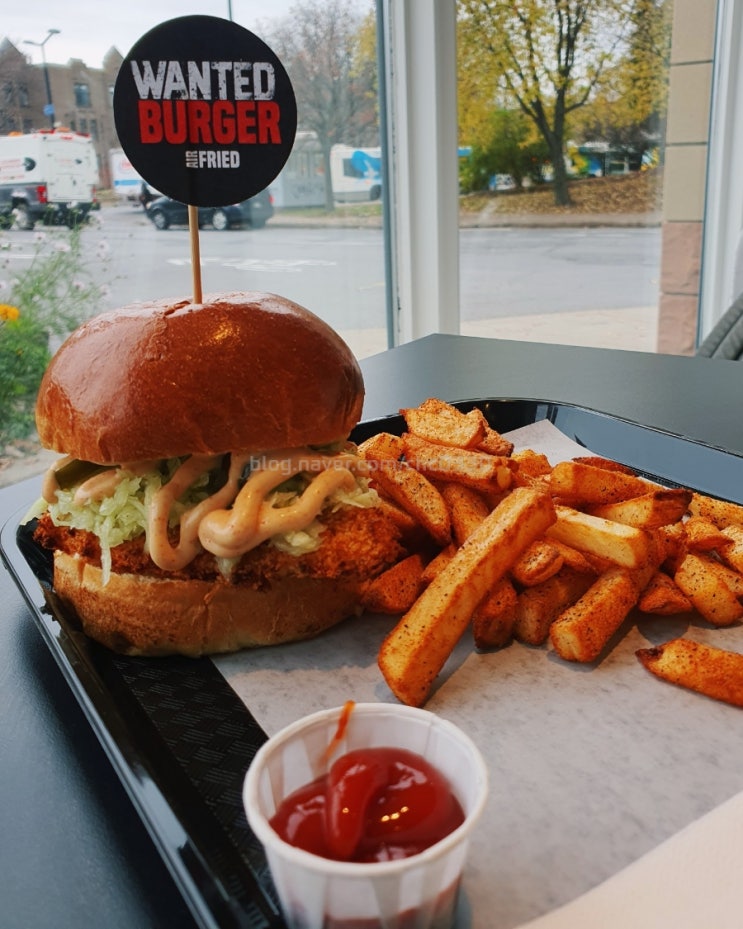 맛과 양이 풍부했던 원티드버거(Wanted Burger) : 네이버 블로그