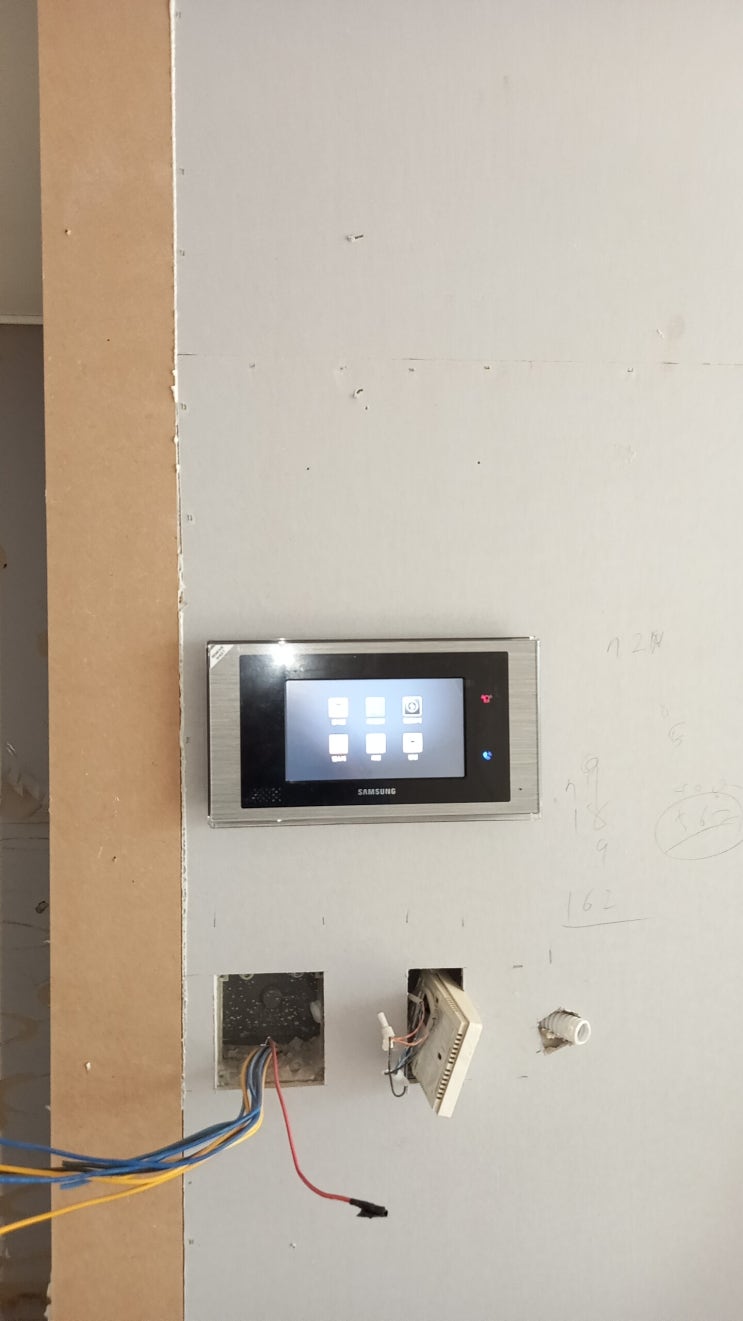 주안 더월드아파트 삼성비디오폰 고장교체 sht-3527 XA 7인치 더월드스테이트 SHT-7250 비디오폰설치 인터폰마트 : 네이버 블로그