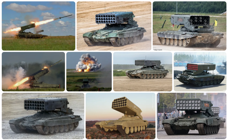 러시아 솔쎈표크(TOS-1A Solntsepek) 업그레이드 작업 중 : 네이버 블로그