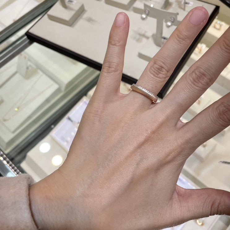 결혼준비예물 종로 새미쥬얼리에서 웨딩밴드 졸업💍흔치 않은 디자인and가성비 다 챙김 네이버 블로그