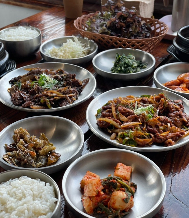 강릉 주문진 한식 맛집 소도리 따뜻한 집밥 돼지불고기 한상차림 네이버 블로그