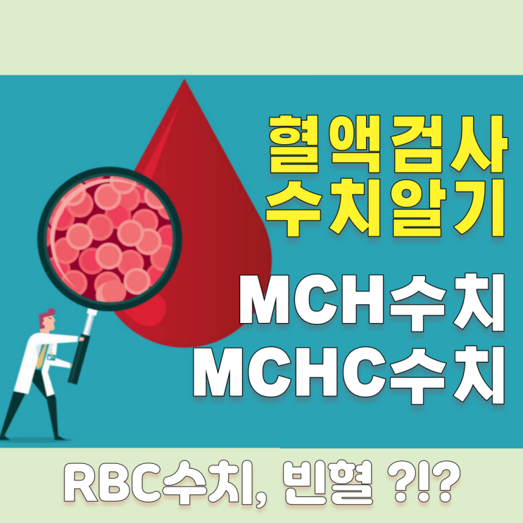 MCH 수치, MCHC 수치 알아볼게요 (RBC 혈액검사 결과 해석) : 네이버 블로그