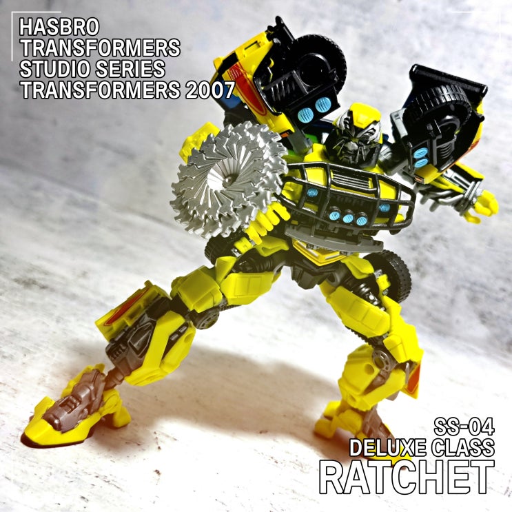 트랜스포머 스튜디오 시리즈 SS-04 TF2007 디럭스 클래스 라쳇 (커스텀) : 네이버 블로그