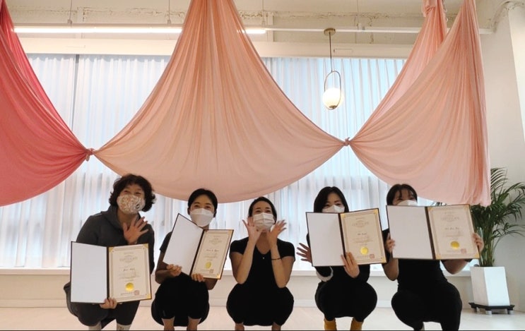 한플라잉요가 플라잉요가지도자과정 플라잉요가자격증 지축플라잉요가 일산플라잉요가1기졸업and수료 네이버 블로그