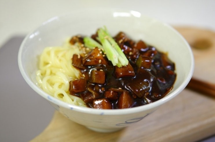 짜장면 만들기,짜장가루로 집에서 간단하게 만들어요. : 네이버 블로그