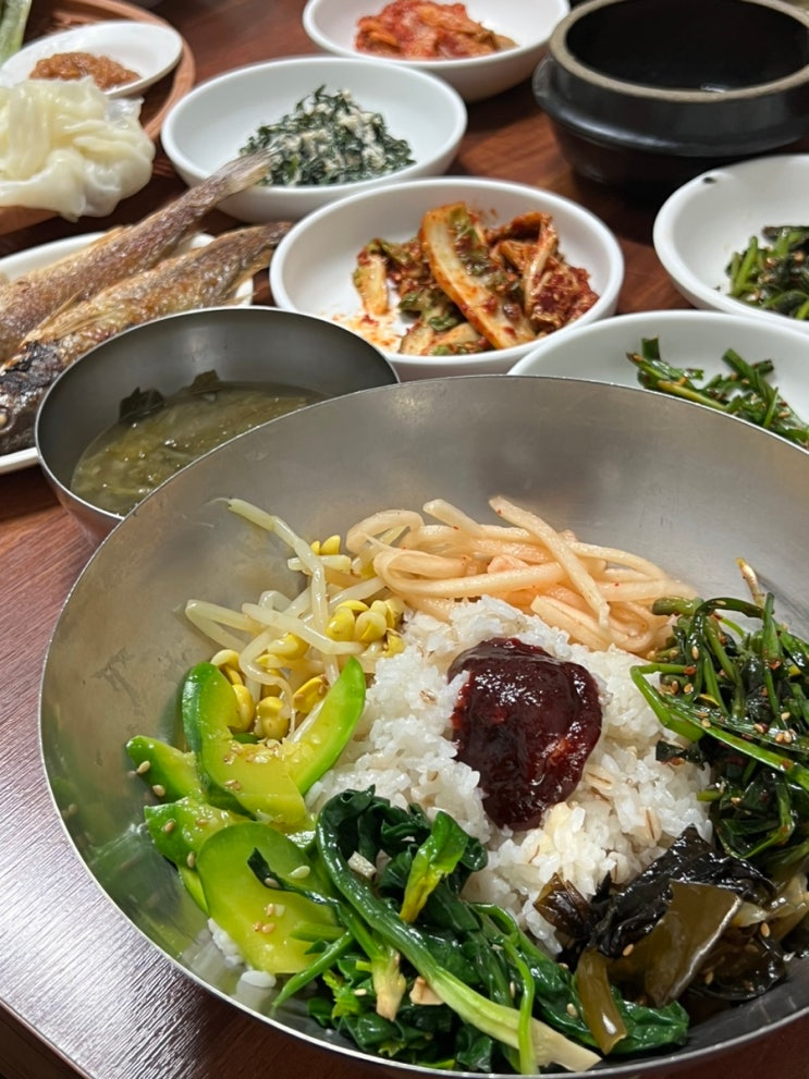 마산창동맛집 창원 점심 모임으로 딱인 보리밥 정식 네이버 블로그