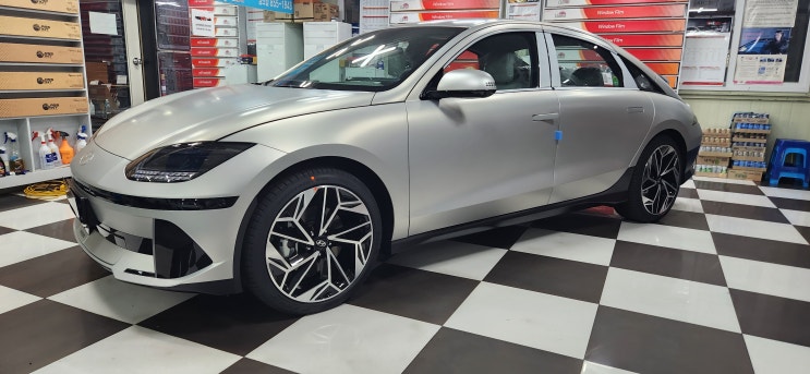 아이오닉6 차량에 썬팅부터 PPF5종까지 : 네이버 블로그