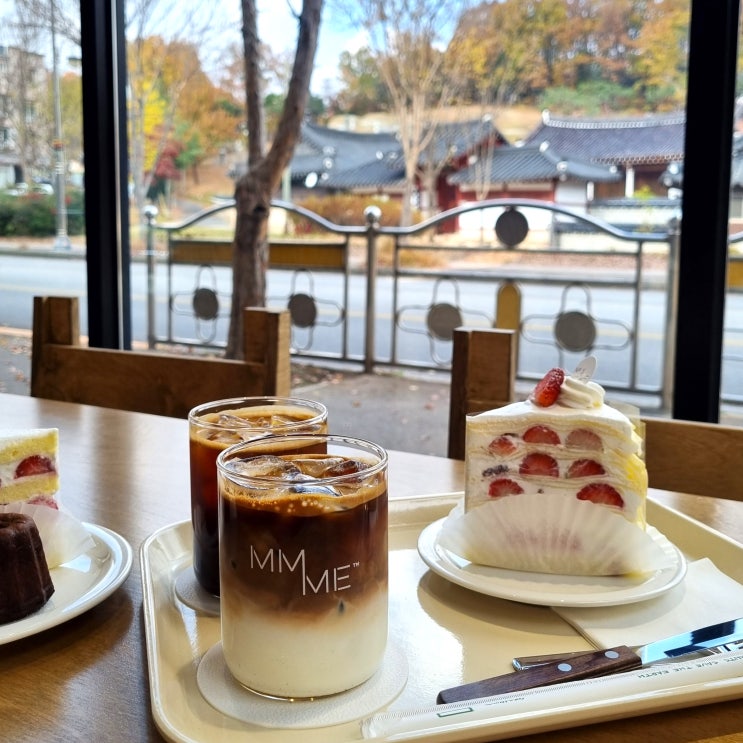 전주 문학초 카페 Mmme 효자동 신상카페 음미 딸기크레이프케이크 네이버 블로그