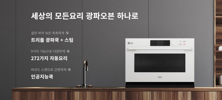 LG 디오스 오브제컬렉션 광파오븐 ML32SW1 스펙 및 특징★ : 네이버 블로그