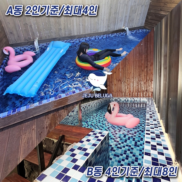 제주도 대가족펜션 개별 무료 온수 수영장과 바베큐 시설 ＊ 네이버 블로그