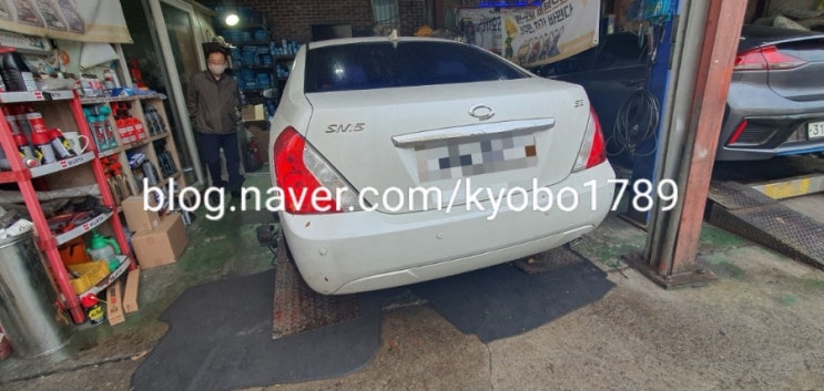 뉴SM5 임프레션 리어멤바 부식 썩음 부러짐 딱딱되는 잡소리로 깨끗한 중고 리어크로스멤바로 교환작업건입니다 : 네이버 블로그