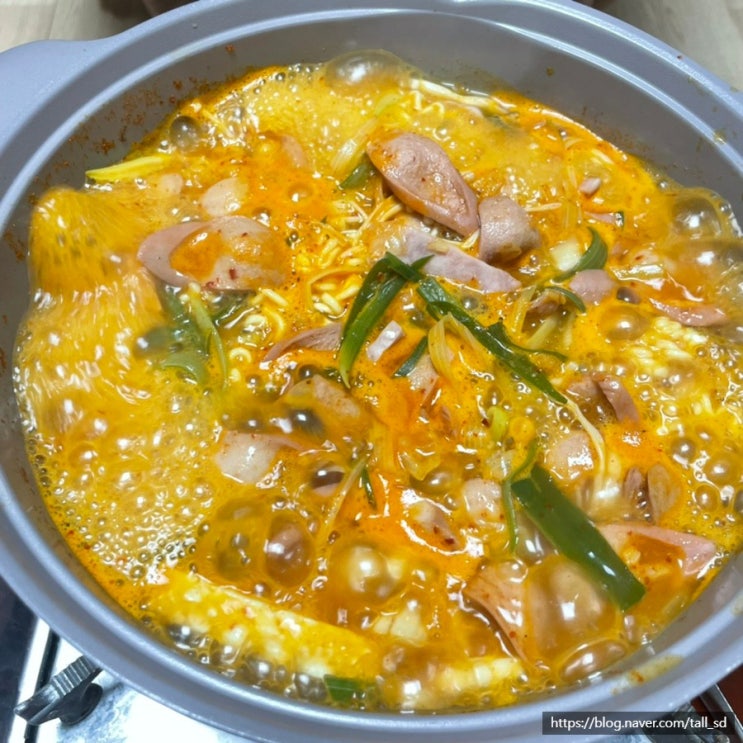 땅스 부대찌개 정읍점 포장and배달 전문점 최애 부대찌개집 추천 네이버 블로그