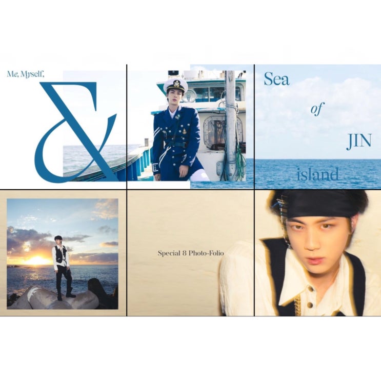 [방탄소년단 BTS] Me, Myself, and Jin ‘Sea of JIN island’ 프리뷰 포토(진 선장님!!!! 멋 ...