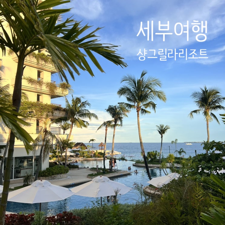 Cebu 세부여행 샹그릴라 막탄 리조트 휴양지 호캉스 즐기기 4박5일 중 1일차 네이버 블로그