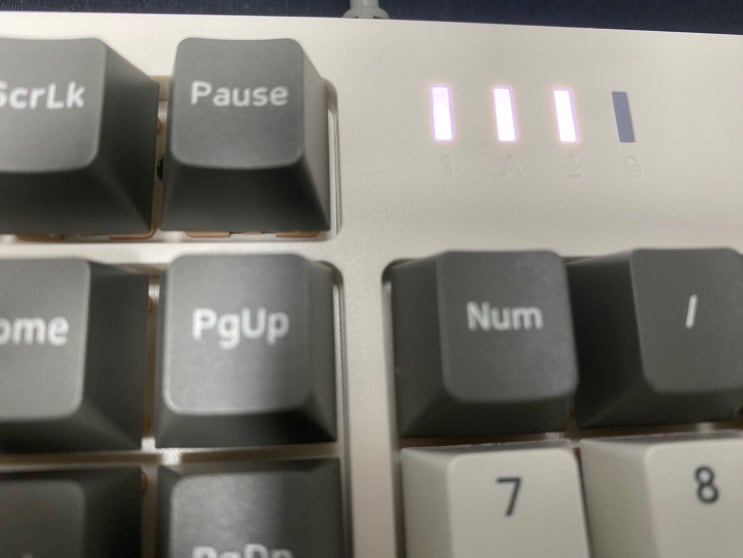 앱코 AN04F PBT 특주축 게이밍 기계식 키보드 (넌클릭) : 네이버 블로그