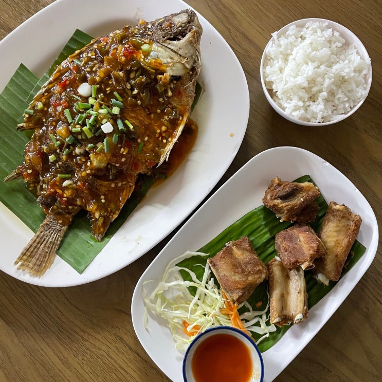 태국 람빵 가성비 식당 추천 : Khao Thom Aroi Baht Deaw Restaurant / 아로이 원 바트 / 카오 톰 ...