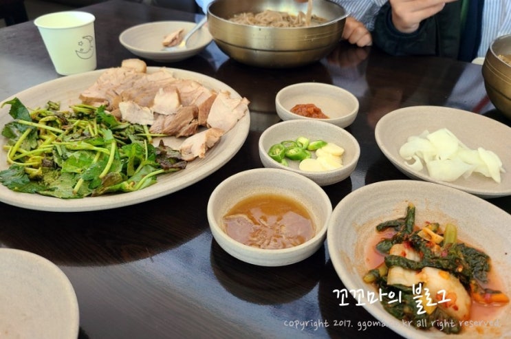 강원도 속초 막국수 맛집 남경막국수 수육도 맛있어 네이버 블로그