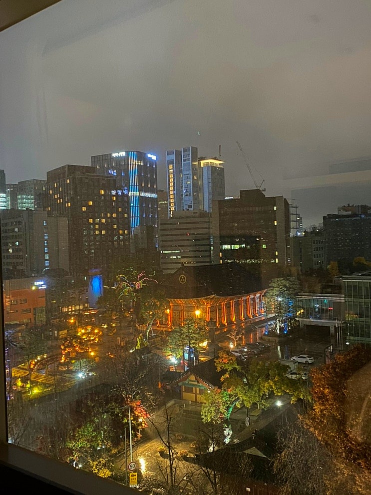 종로 광화문, 인사동 호텔 나인트리 프리미어 인사동 조계사 뷰 후기 : 네이버 블로그