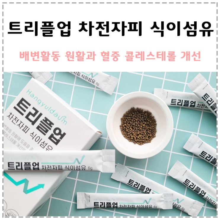 차전자피식이섬유 하나로 원활한 배변활동과 혈중 콜레스테롤 개선까지 한번에 네이버 블로그