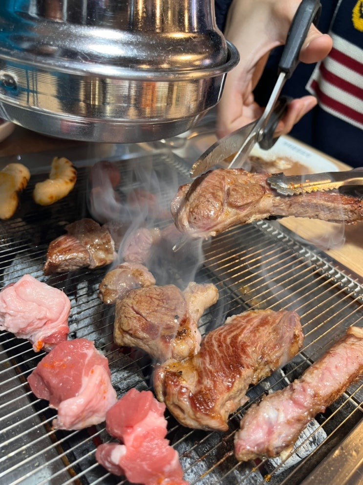 상왕십리 황학동 맛집 뉴타운생양고기 양고기 고기집 무한리필🐑 연말 모임 간흥🔥 네이버 블로그
