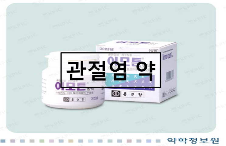 관절염 약 이모튼 캡슐 종근당 효과 부작용 퇴행성관절염 네이버 블로그
