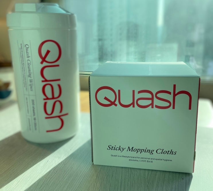 Quash 쿼시 세정티슈 , 스티키 청소포 사용후기 : 네이버 블로그