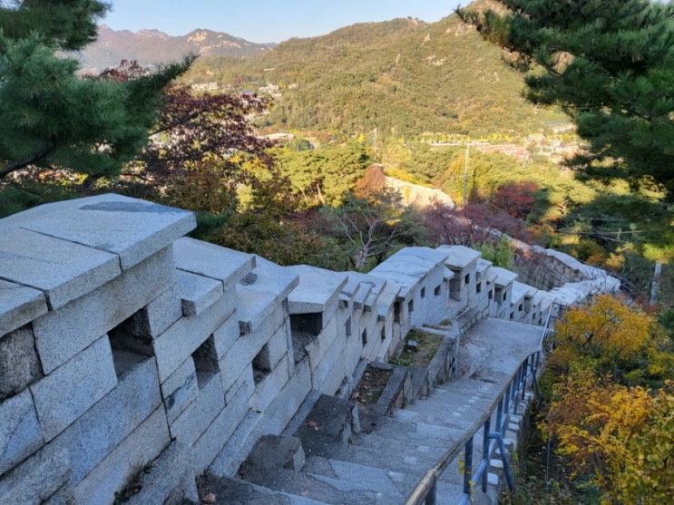 서울 한양도성 순성길 4코스 2편 만추에 걷는 인왕산 성곽길서울한양도성순성길4코스인왕산만추창희문은방울꽃의여행이야기