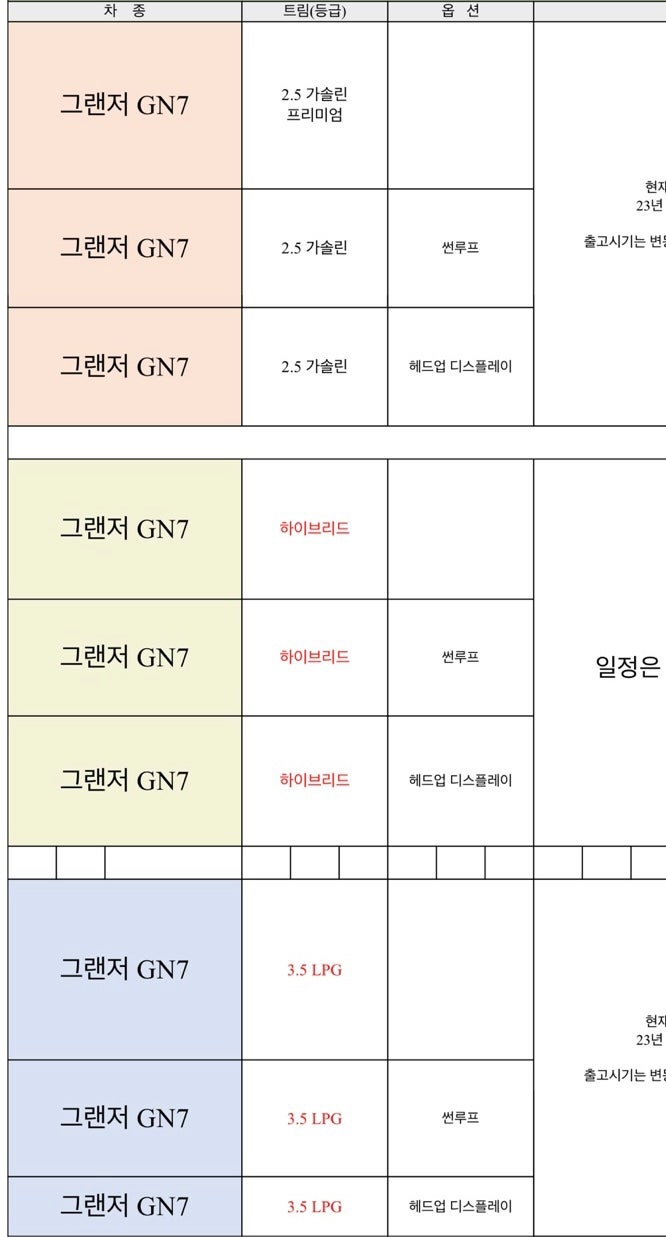 그랜저 GN7 신차장기렌트 예약 시작합니다-!! : 네이버 블로그