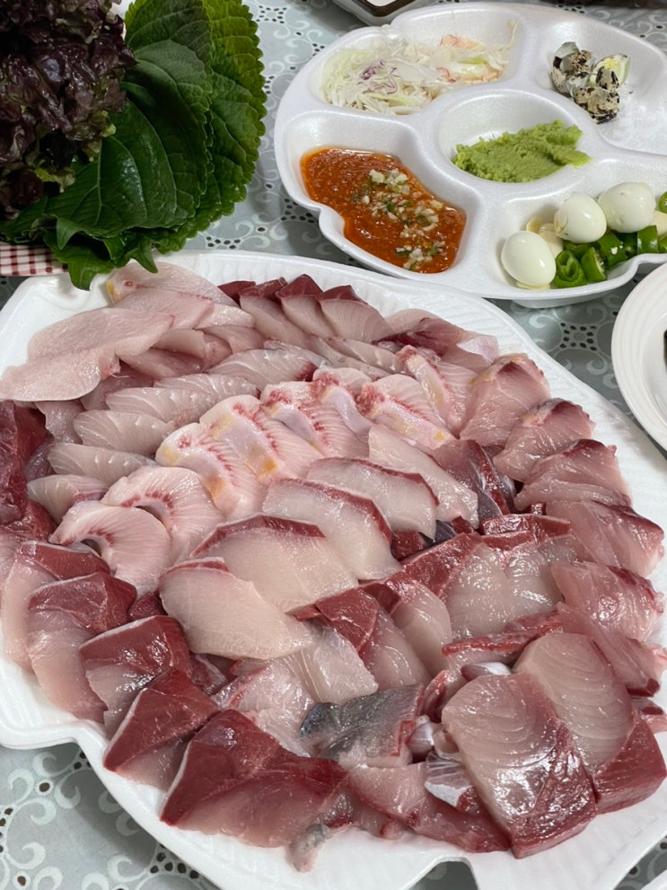 안산 월피동 겨울대방어 존맛 바다회포차 포장 후기 네이버 블로그