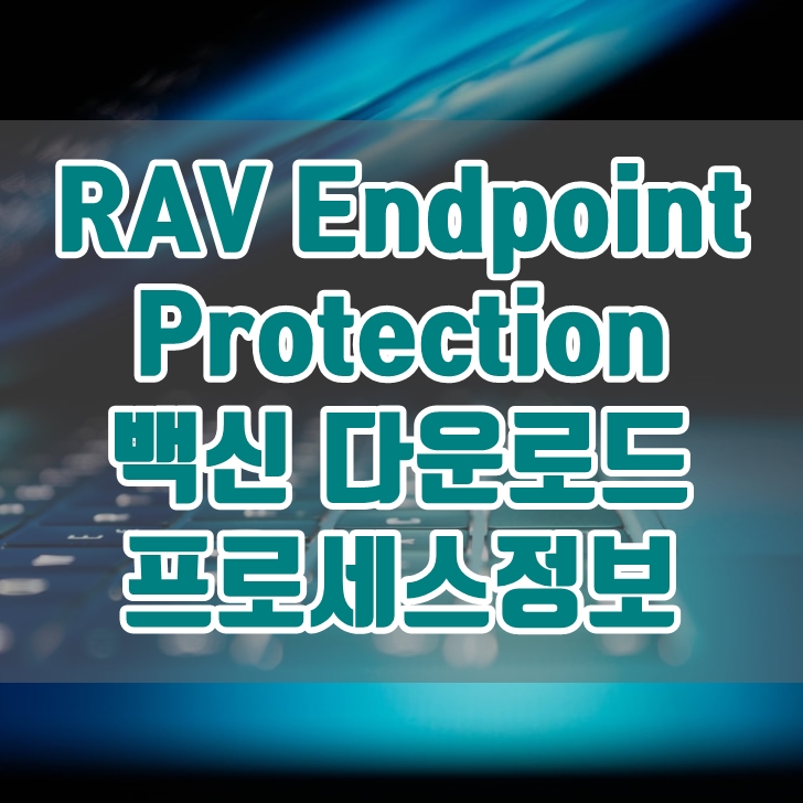 RAV Endpoint Protection 백신 프로그램 프로세스정보 : 네이버 블로그