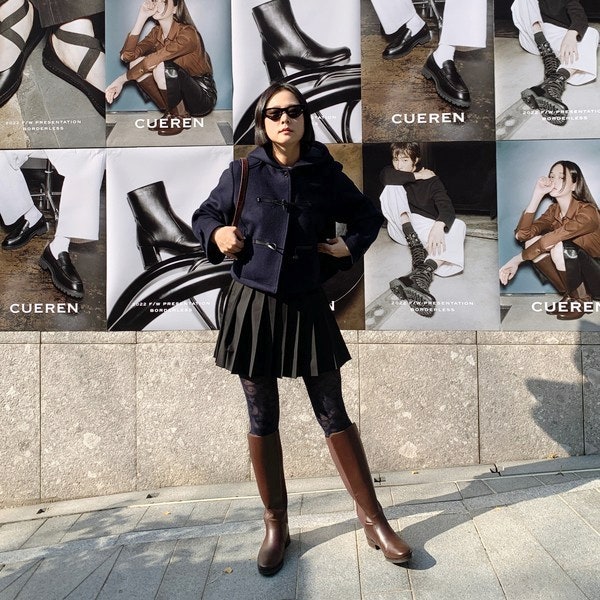 [CUEREN] 남자로퍼 신상, 여자 롱부츠 가득한 쿠에른 22FW 프레젠테이션 행사 : 네이버 블로그