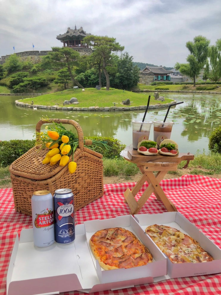 수원 행궁동 나들이 수원화성 피크닉 방화수류정” 네이버 블로그