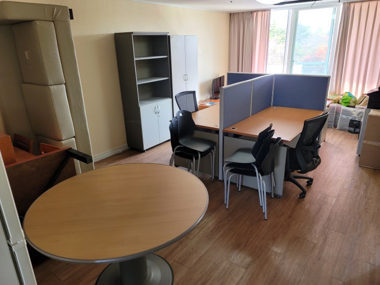 중고사무가구 경주 렌탈 임대 현장 : 네이버 블로그