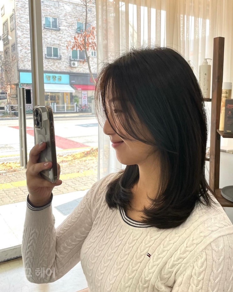 대전미용실 원신흥동 그헤어 혜주 중단발레이어드컷 중단발c컬펌 네이버 블로그