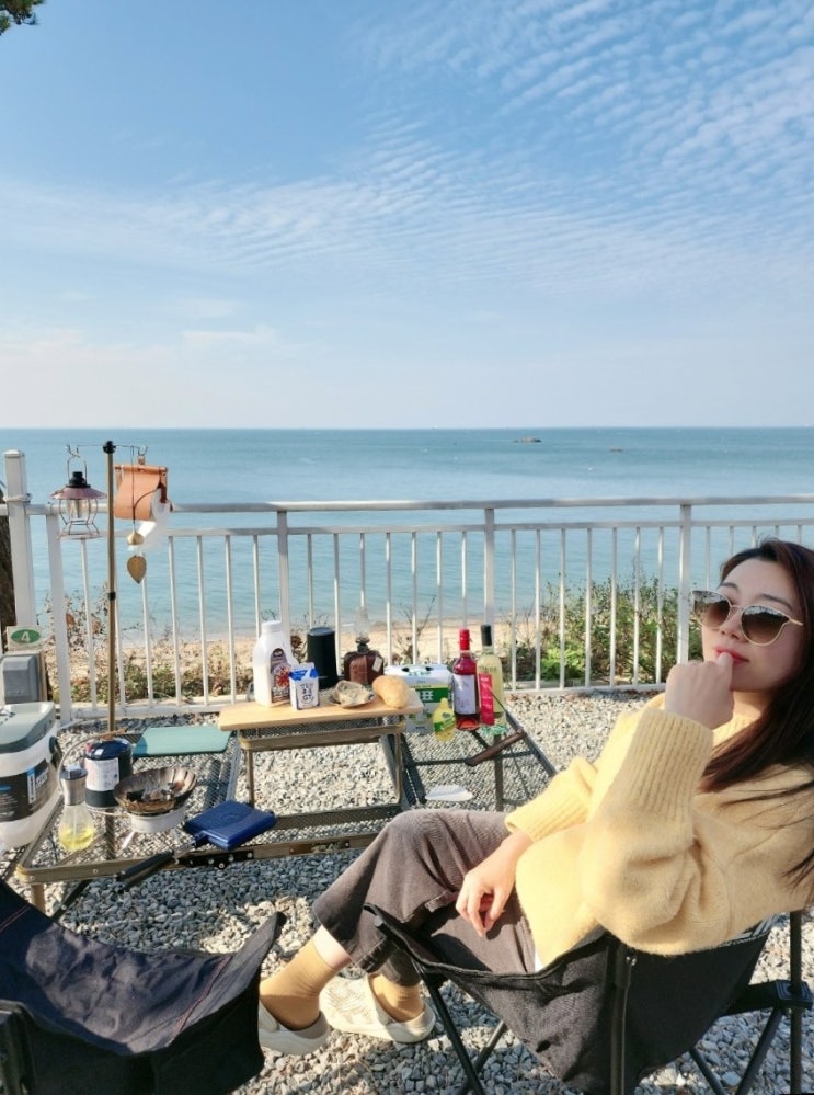 인천 영흥도 오션뷰가 기가막힌 어울림 캠핑장 명당 사이트 시설 상세 리뷰 네이버 블로그