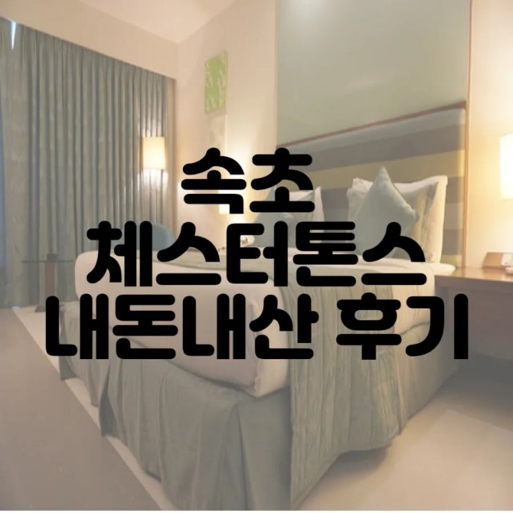 속초숙소내돈내산 아이와 가기 좋은 수영장이 있는 숙소 속초체스터톤스 2숙소 네이버 블로그