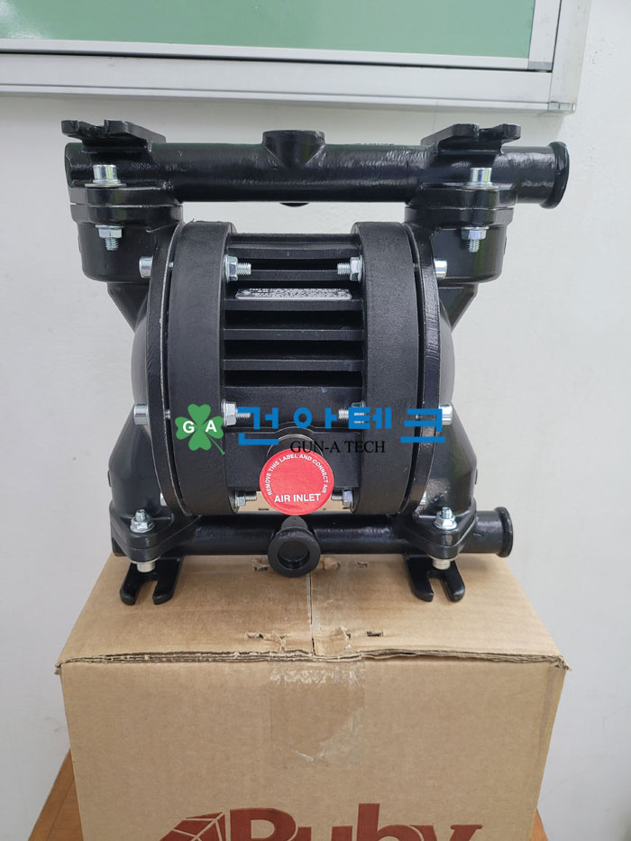 RUBY AIR DIAPHRAGM PUMPS_루비펌프_RUBY 115 AL_알미늄펌프_약품이송_에어다이어프램펌프_다이어프램 펌프 ...