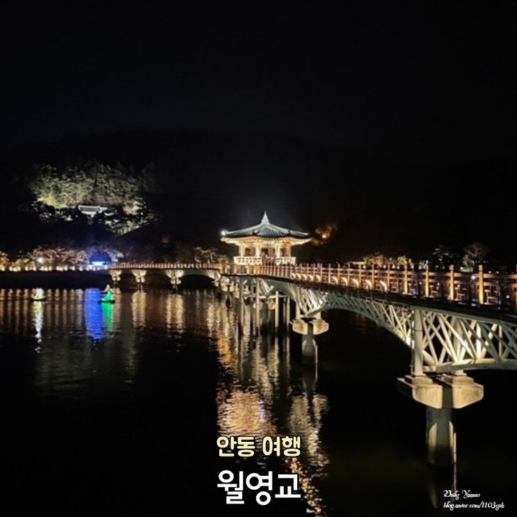 경북 안동 가볼만한곳 월영교 야경 명소 문보트 시간 주차 팁 네이버 블로그