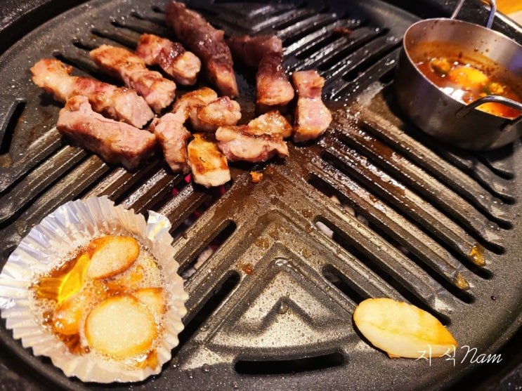 이곱착한고기 사당본점 가성비 좋은 사당역 고기집 회식 모임 장소 추천 네이버 블로그