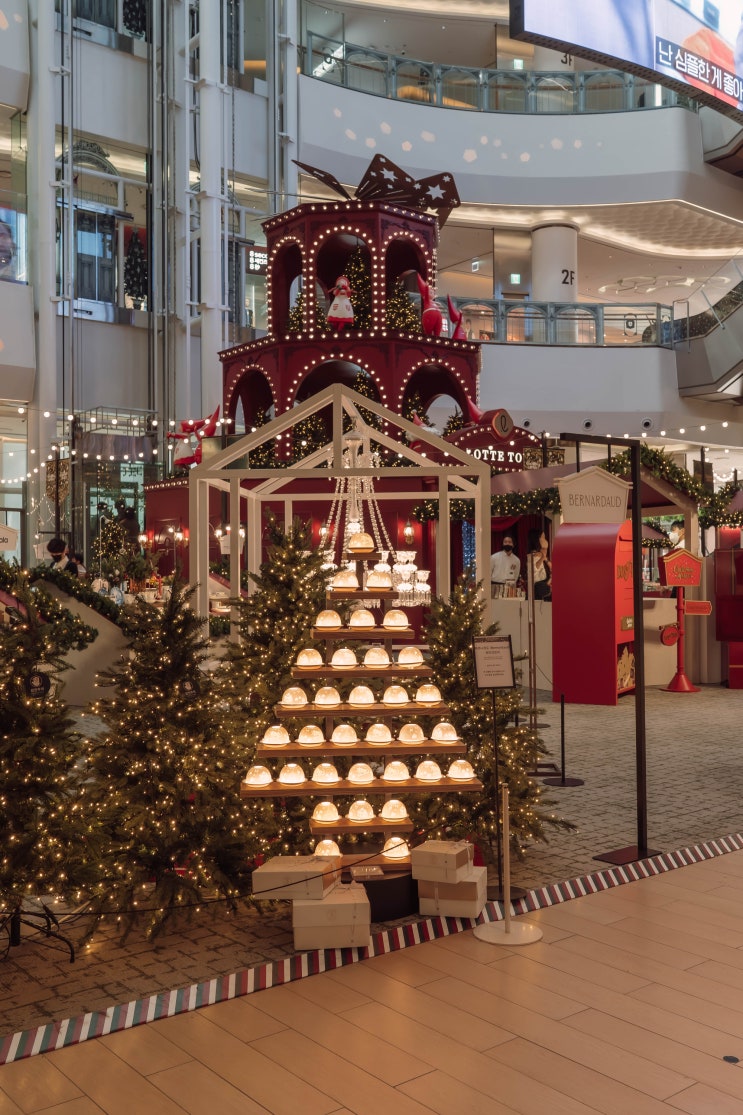 잠실 롯데월드몰 크리스마스 드림 모먼츠 (귀여운 오너먼트 사진가득) : 네이버 블로그