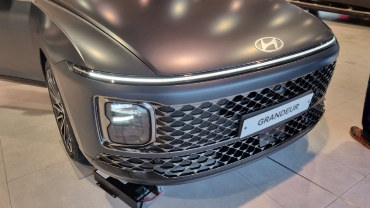 현대자동차 2023 그랜저 풀체인지 GN7 캘리그래피 녹턴 그레이 매트 상세분석+ 캘리그래피 모의견적 : 네이버 블로그