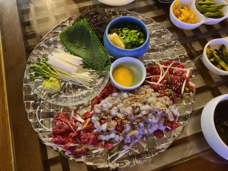 [호랭맛집] 신사역맛집 최고급한우 신사육회맛집 육회탕탕이맛집 육회담 : 네이버 블로그