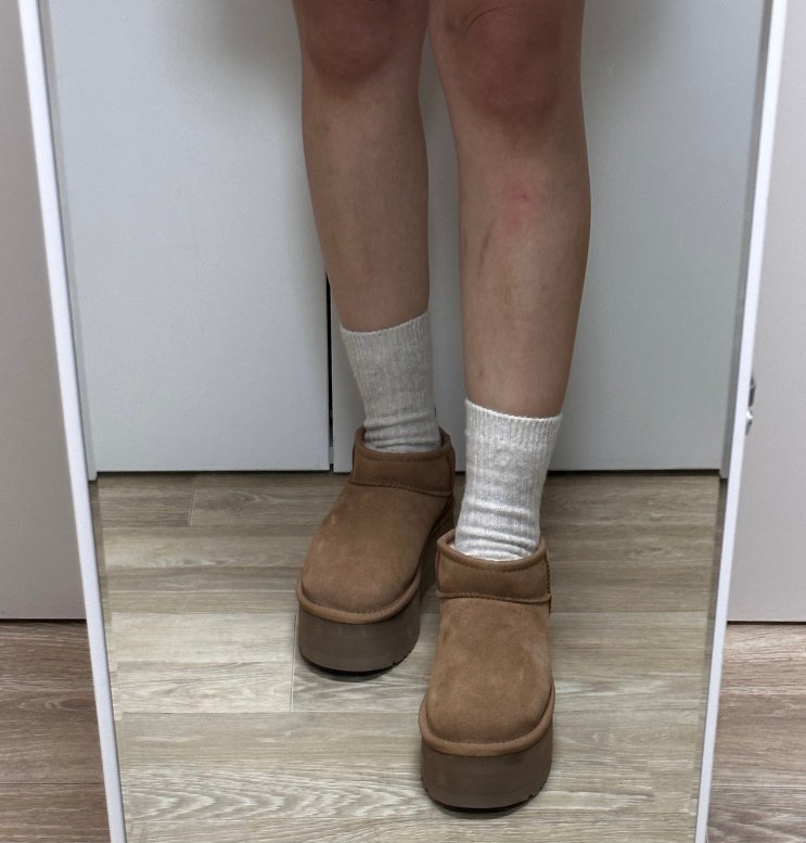 어그 UGG 울트라 미니 플랫폼 체스트넛 후기 (미국 어그 코케트, 클래식 숏2) : 네이버 블로그