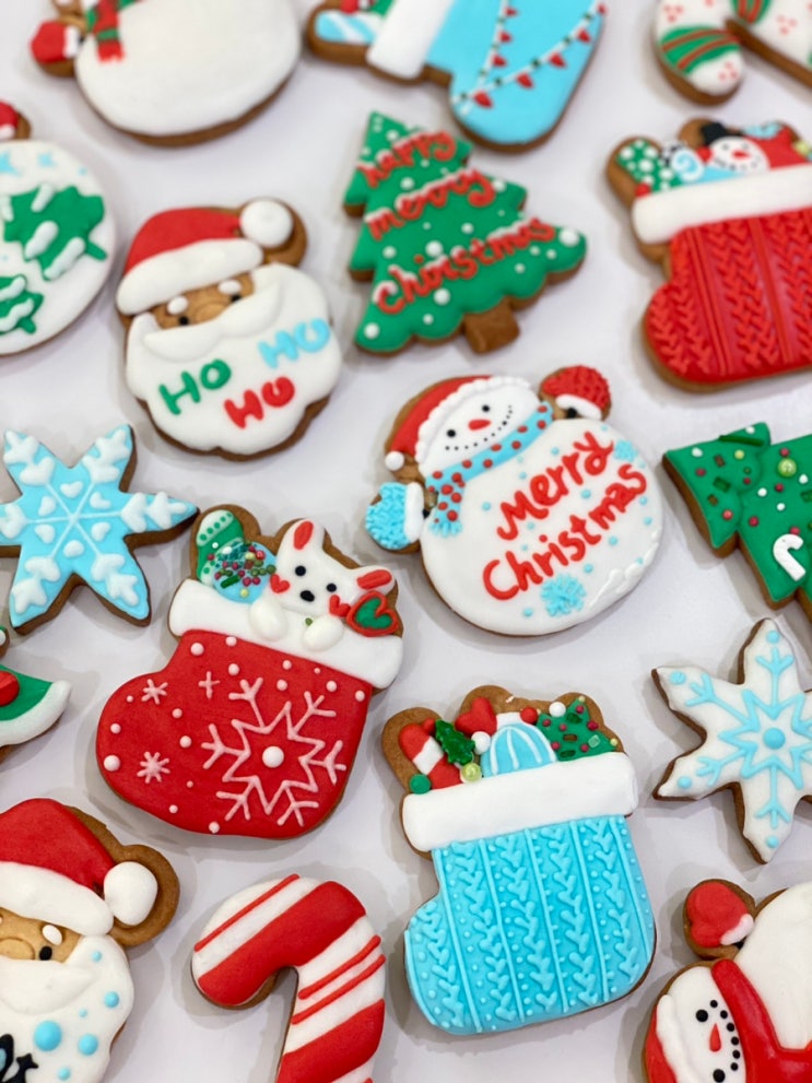 [스윗키키] 분당아이싱쿠키 전문점, 크리스마스 아이싱쿠키키트 오픈 : 네이버 블로그